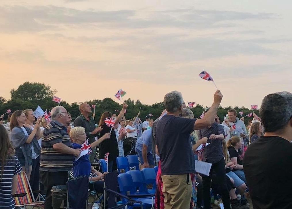 Flag Waving Proms – Sir William Romney’s School
